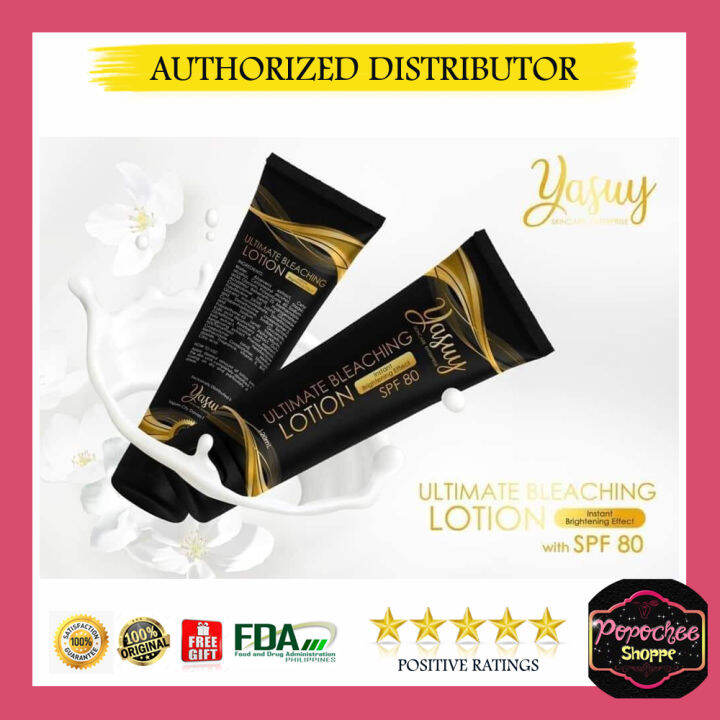 NEW PACKAGING YASUY ULTIMATE BLEACHING LOTION | INSTANT + PERMANENT ...