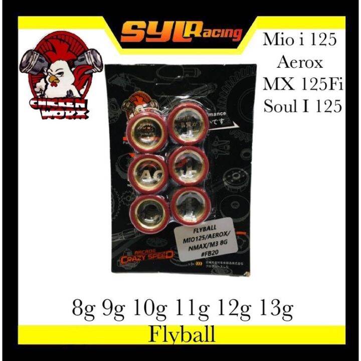 【Ready Stock】 Flyball Set Mio I 125 Mio Soul I 125 Nmax MX 125 Fi ...