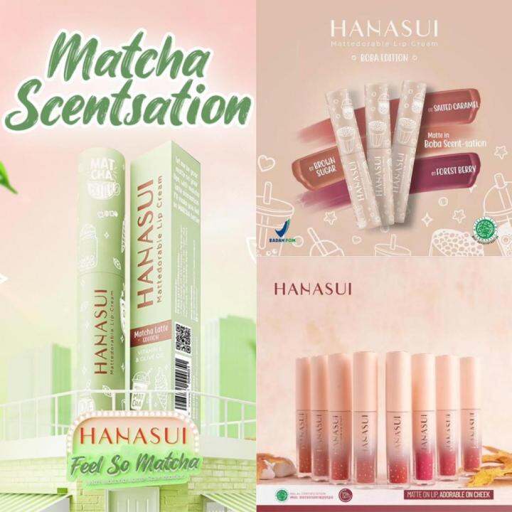Lip Cream Hanasui Mattedorable Lipcream Lipmatte Lipstik Murah BPOM Lip ... Lip Cream Hanasui Mattedorable Lipcream Lipmatte Lipstik Murah BPOM Lip ...