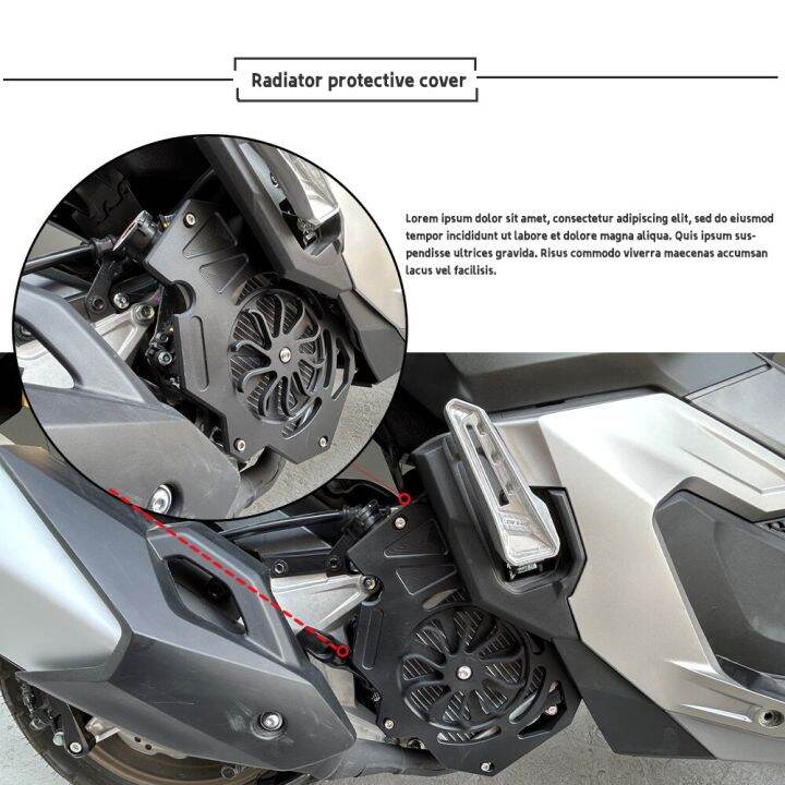 MKLIGHTECH For HONDA ADV160 ADV 160 2022-2023 Radiator Grille Guard ...