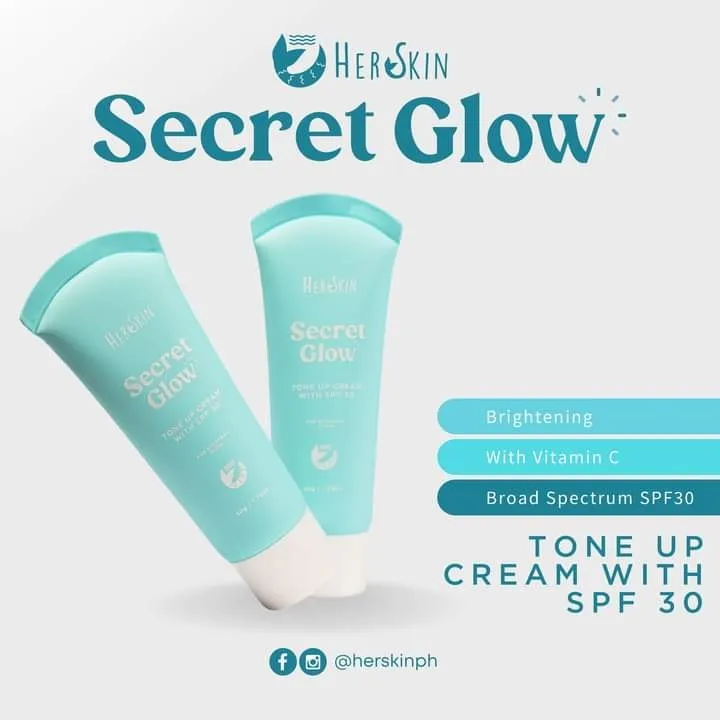 Original Secret Glow Tone Up Cream with 30spf 50gby Her Skin Kath ...