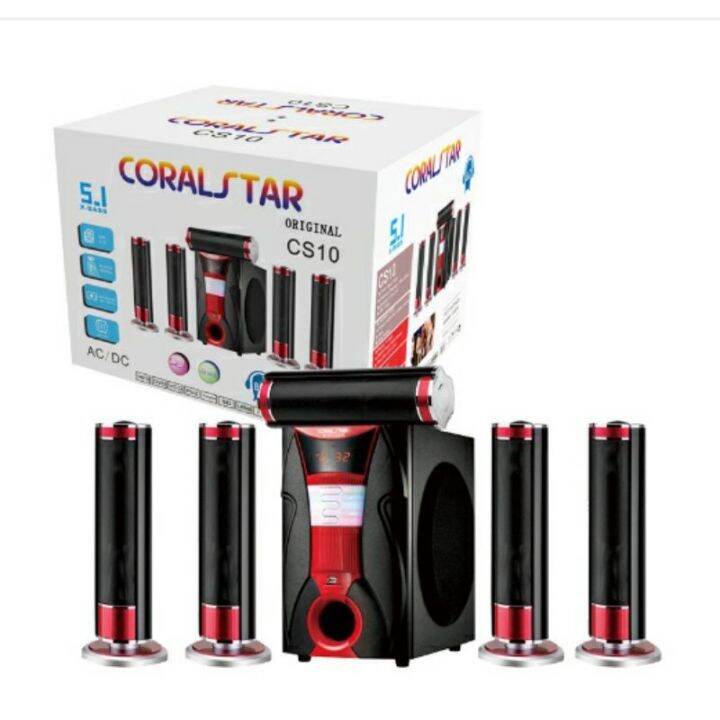 CORALSTAR Original CS10 HIFI MULTIMEDIA SPEAKER 🔊 SYSTEM | Lazada