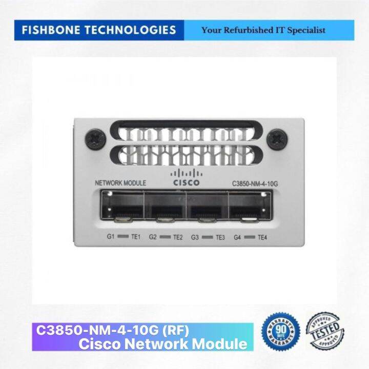 Refurbished Cisco C3850-NM-4-10G Network Module | Lazada