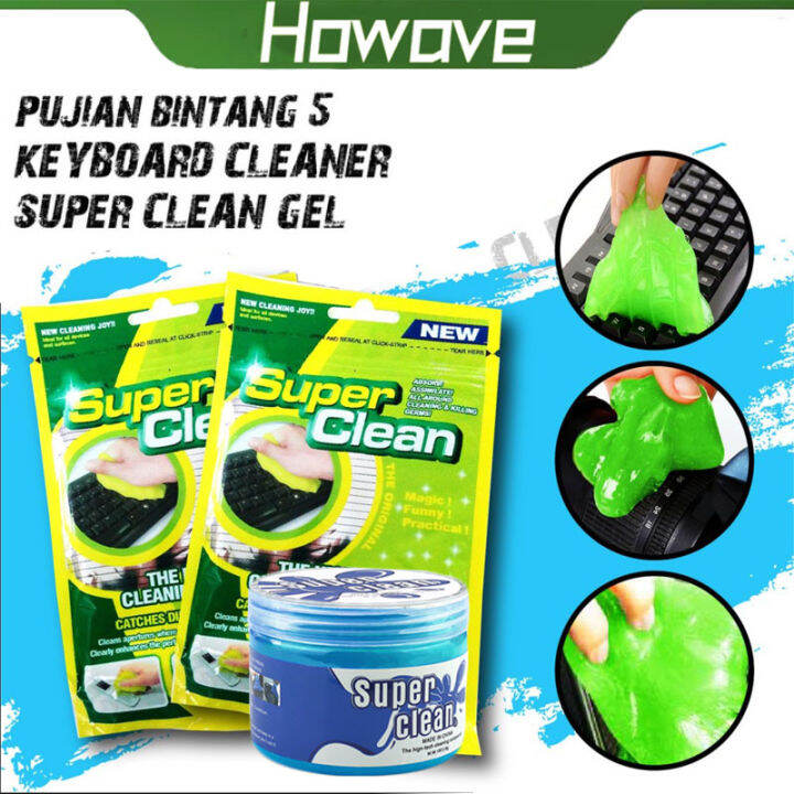 Super Clean Magic Gel Keyboard Cleaning Gel Multifunction Car Dust ...