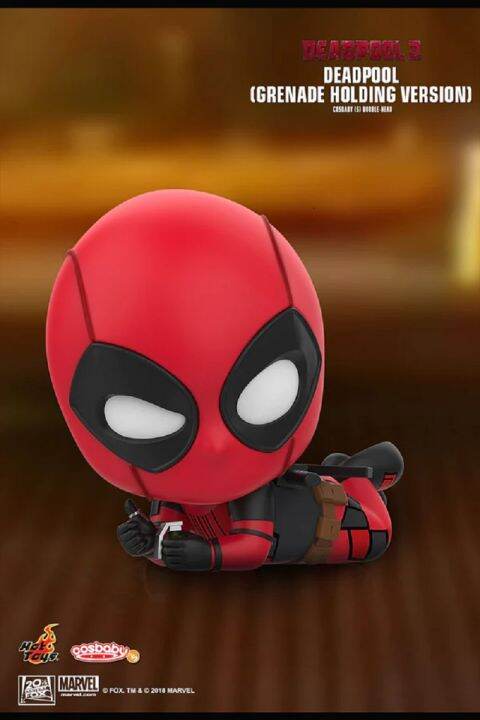 COSBABY DEADPOOL 2:DEADPOOL (GRENADE HOLDING VERSION) BOBBLE-HEAD ...