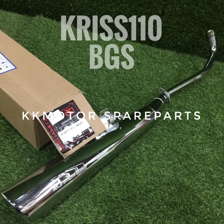 CJ IPOH EXHAUST MODENAS KRISS110 KRISS-1 BGS EXHAUST CJIPOH EKZOS PIPE | Lazada