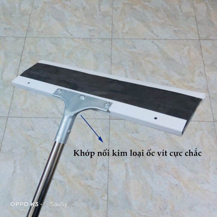 Cây chổi Cào, Gạt nước sàn nhà - lau kính Bản to cán Inox | Lazada.vn