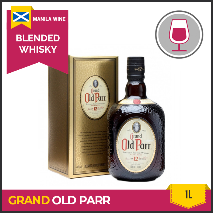 Grand Old Parr - 1L Blended Scotch Whisky | Lazada PH