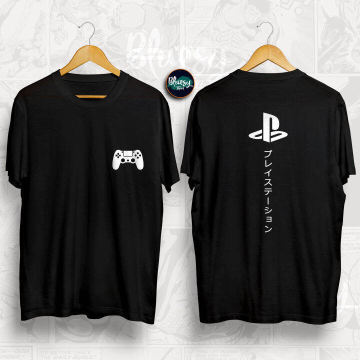 Kaos PLAYSTATION LOGO KAOS GAMING PS1 JAPANESE CULTURE / Kaos PS ...