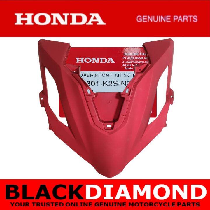 JOEY - ORIGINAL HONDA CLICK 160i | FRONT COVER - MATTE SOLAR RED ...