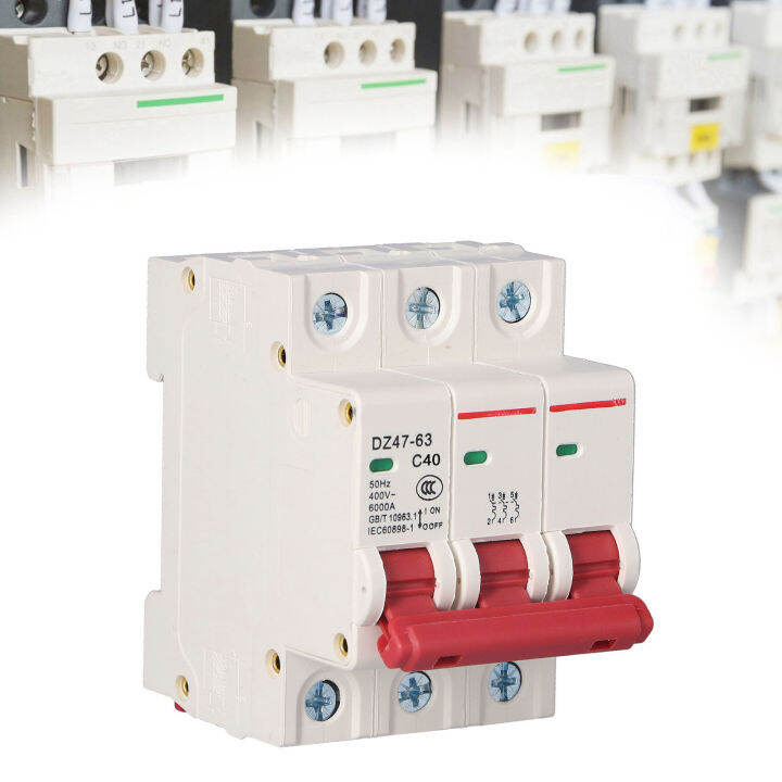 DIN Rail Breaker Miniature Circuit Breakers PC Shell 400V Modular ...