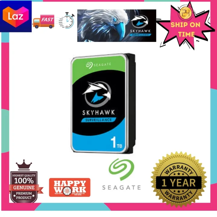 Seagate ST1000VX005 1TB SkyHawk 5900RPM 3.5" | Lazada PH