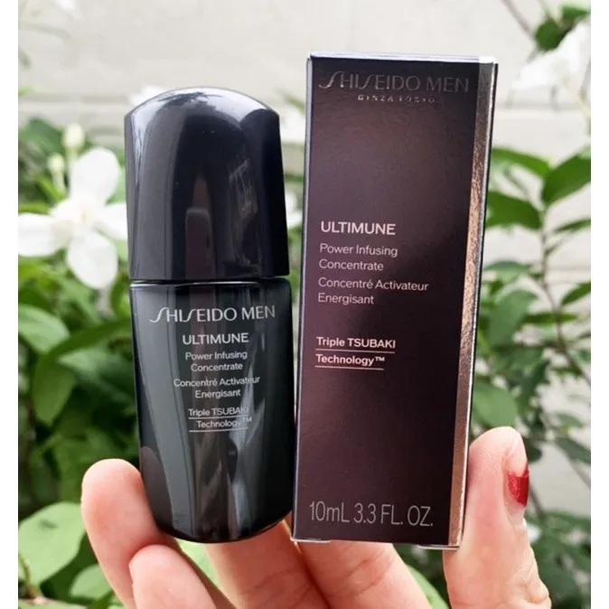 Shiseido men ultimune concentrate 10ml เซรั่มดูแลผิวผู้ชายต่อต้านสัญญาณ ...