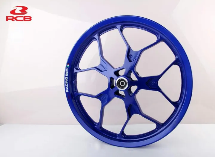 Racing boy 10 Spokes Mags for SNIPER150 BLUE | Lazada PH