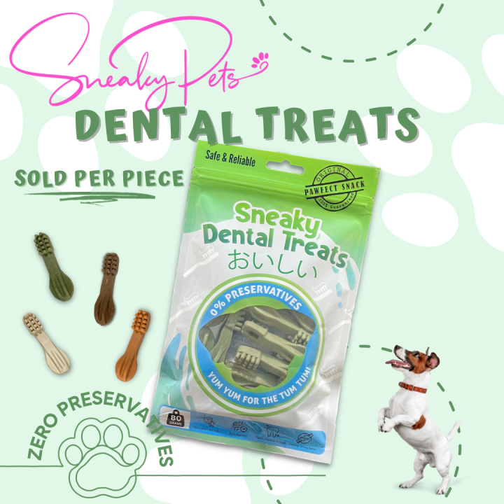 Sneaky Pets Dental Treats 0% Zero Preservatives PER PIECE | Lazada PH
