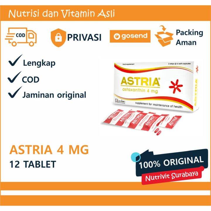ASTRIA 4 MG 1 BOX | Lazada Indonesia