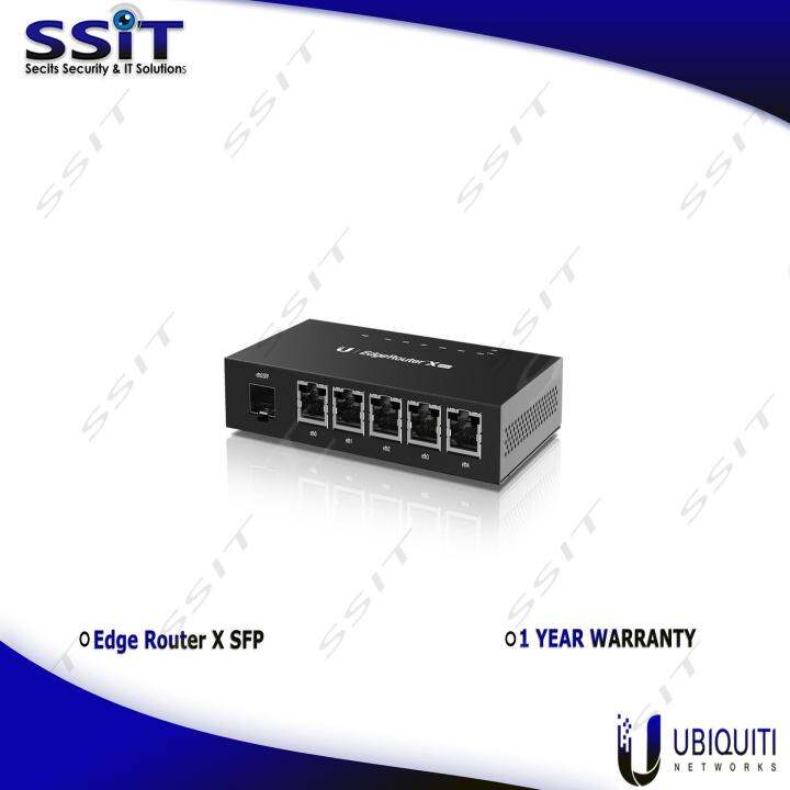 Ubiquiti ER-X-SFP EdgeRouter X, 6-Port, PoE, SFP | Lazada PH