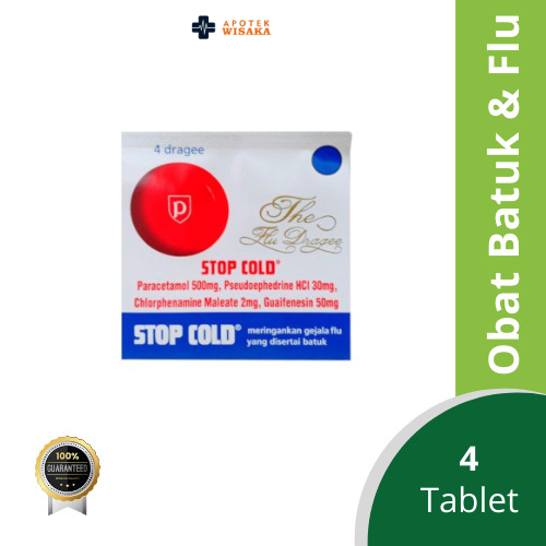 STOP COLD 4 Tablet | Lazada Indonesia