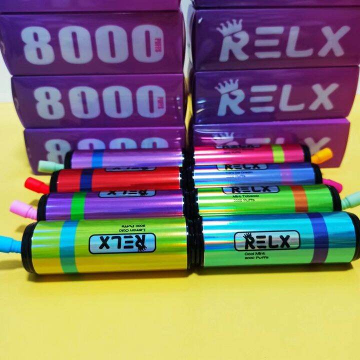Legit Tobacco MENTHOL RELX PLUS 8000 Puff Chil Disposable Pod 8000 ...