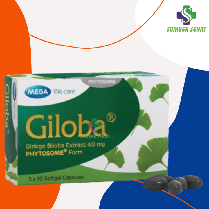 MEGA WE CARE GILOBA 40 MG BOX 30 KAPSUL | Lazada Indonesia