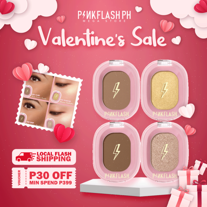 PINKFLASH Long-Lasting Waterproof Highlighter Contour Soft Smooth ...