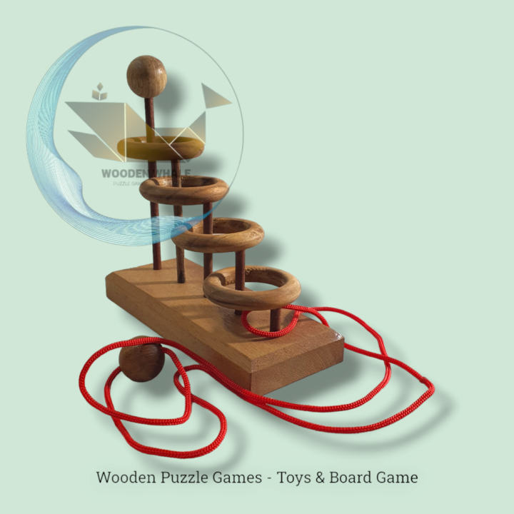 4ห่วง(Four Ring Puzzle), Board Game, ของเล่นเสริมสร้างทักษะ และพัฒนาการ ...