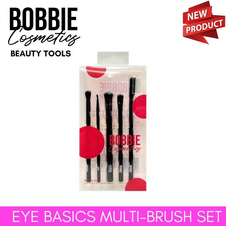 Bobbie Cosmetics Beauty Tools Eye Basics Multi-Brush Set | Lazada PH