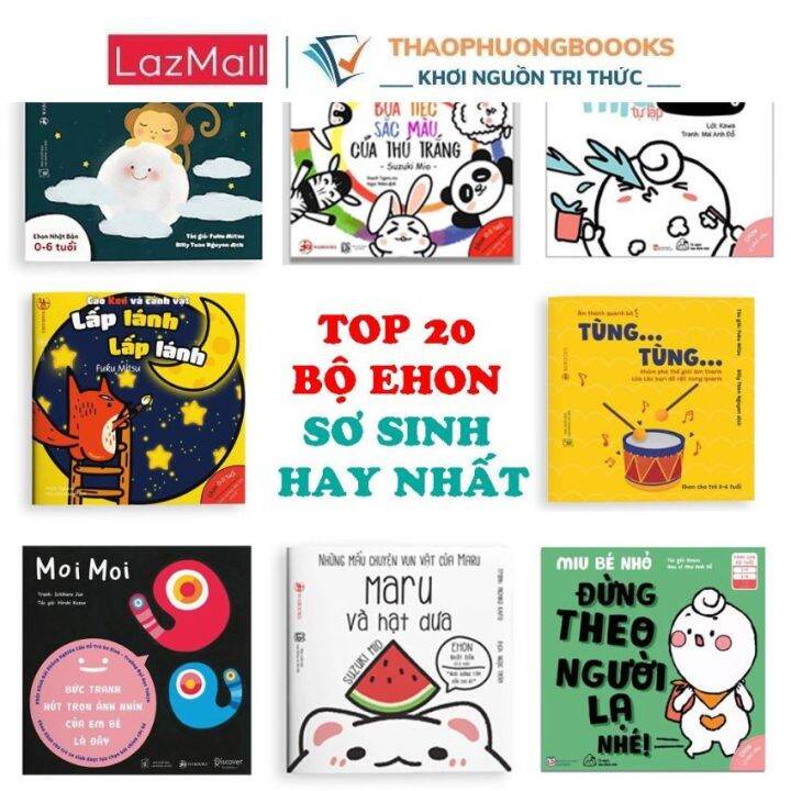 Tổng hợp bộ sách Ehon cho bé - Bộ sách Ehon Nhật Bản giúp phát triển ...