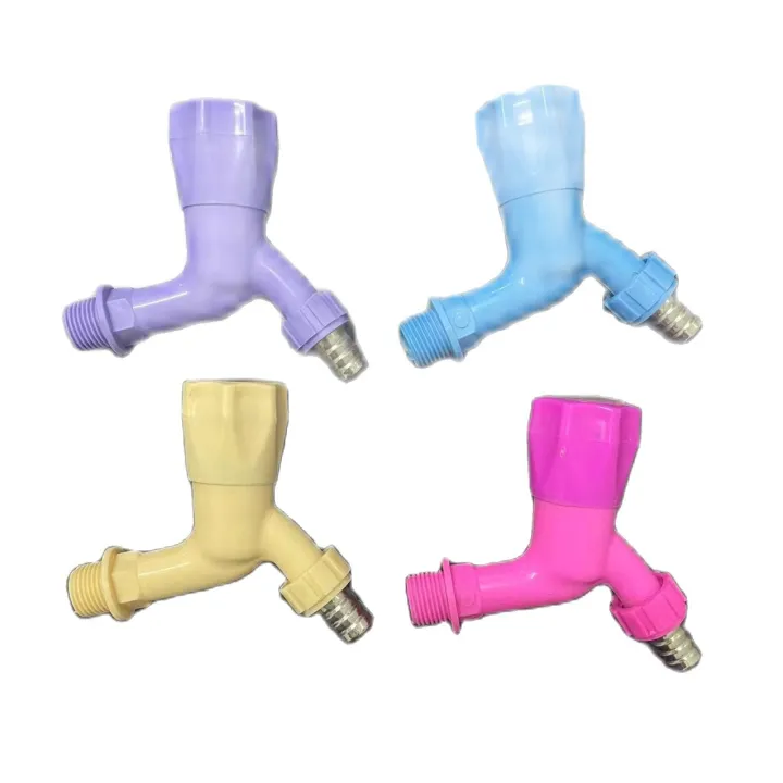 Multipurpose Plastic PVC Spigot Faucet with or w/o Hose Connector Gripo ...