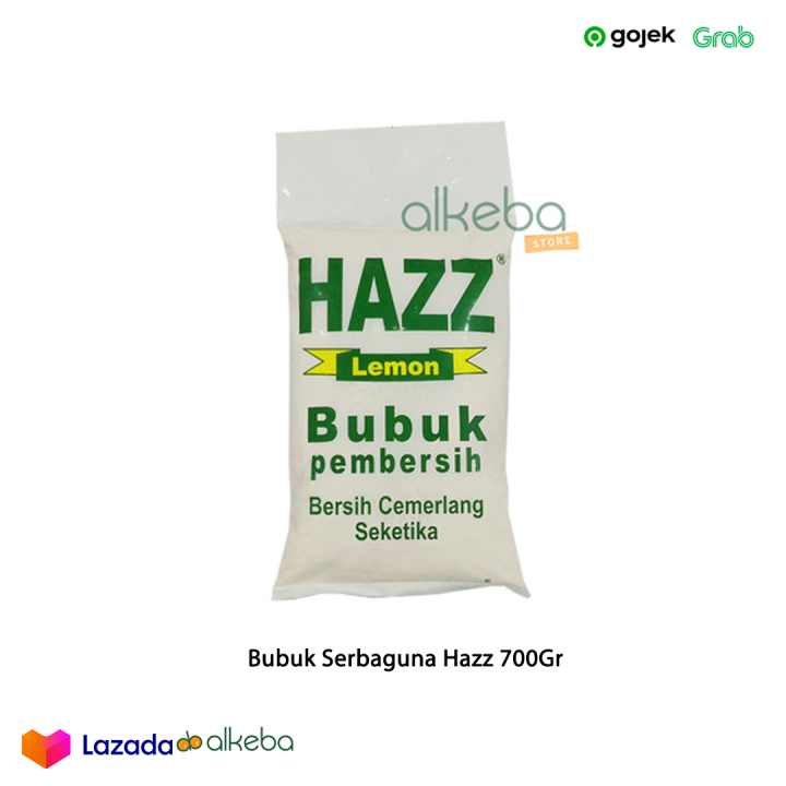 Hazz Bubuk Pembersih NODA peralatan dapur wastafel kompor lantai 700Gr ...