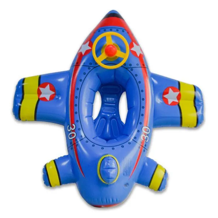 Airplane Kids Pool Float Airplane Pool Float Kids Inflatable Pool Toys ...