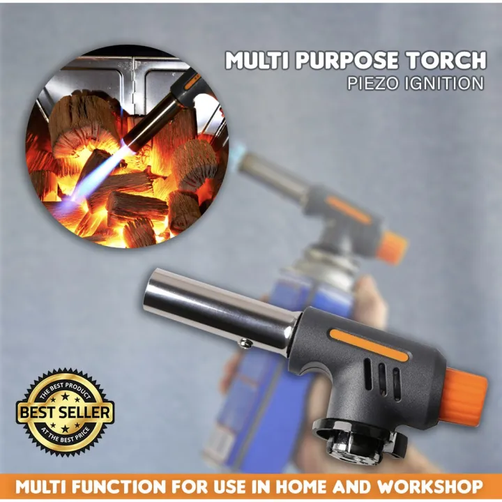 [PIEZO IGNITION] Multi-Purpose Torch for Outdoor Camping BBQuTw | Lazada PH
