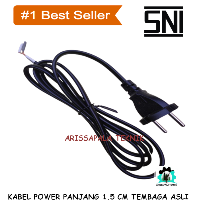 Kabel Power Mesin Bor Gerinda Kabel Ac Buntung SNI Kabel Listrik ...