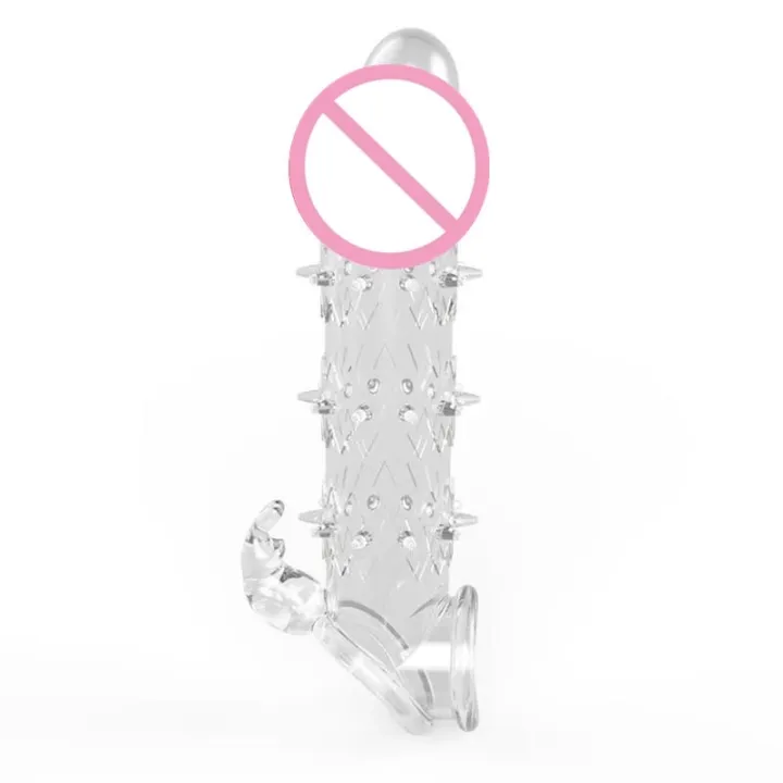 Cock Ring For Penis Sex Extensions Condom Lube Extender Condom G Spot 