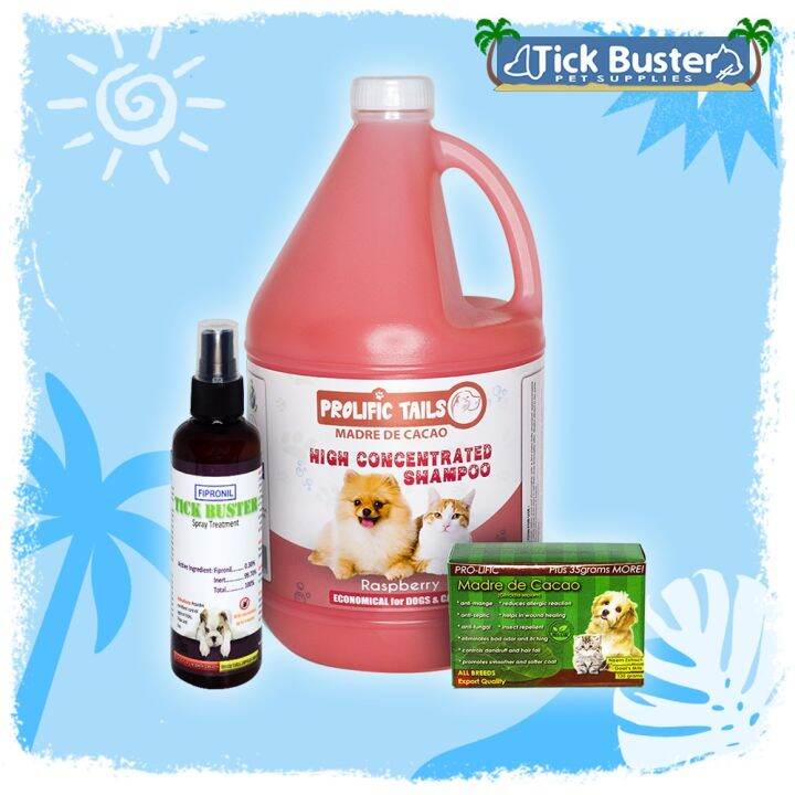 TBS-Prolific Tails Madre De Cacao Shampoo Gallon Raspberry Scent with ...