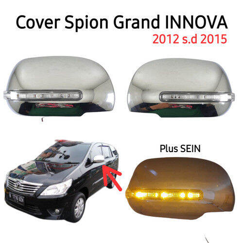 Cover Spion Grand Innova Pakai Lampu Sein 2012-2015 | Lazada Indonesia