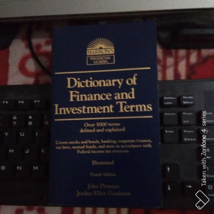 Dictionary of Finance and Investment Terms (Barron's Financial Guides ...