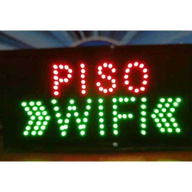 LED SIGNAGE PISO WIFI1 | Lazada PH