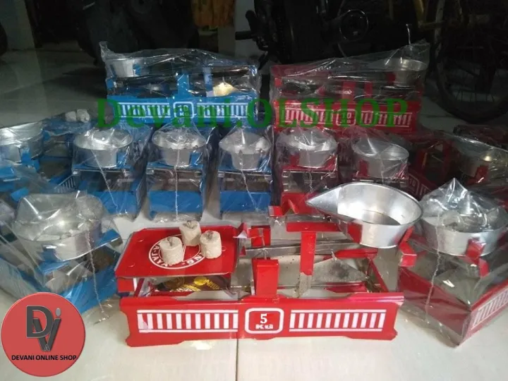 Mainan Timbangan Mini Tradisional | Lazada Indonesia