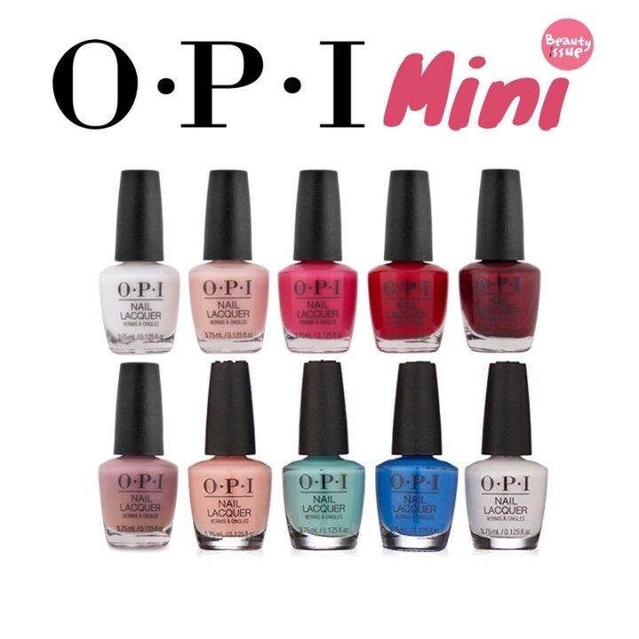 OPI mini ยาทาเล็บขนาดทดลอง 3.5 ml Tester size ของแท้ มีสีใหม่อัพเดต ...