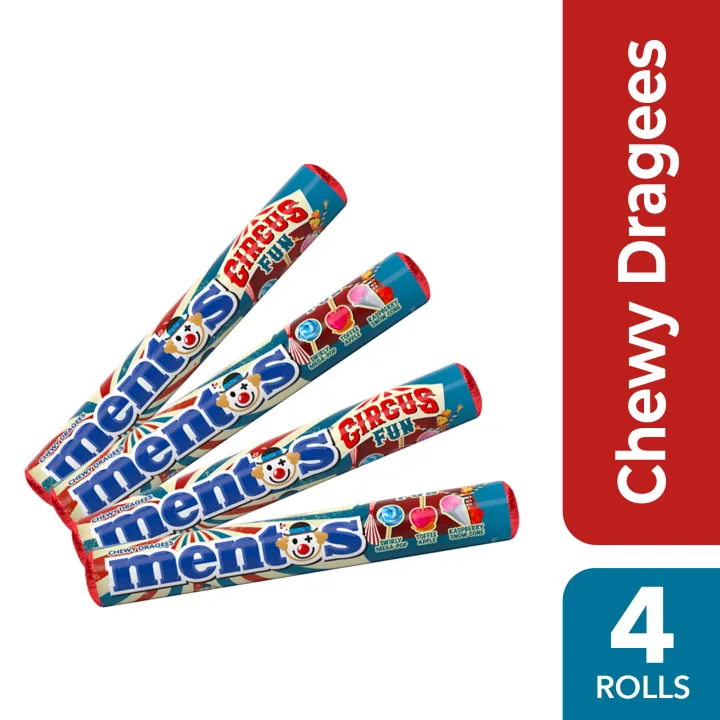 Mentos Circus Fun Roll - 4 pieces | Lazada PH