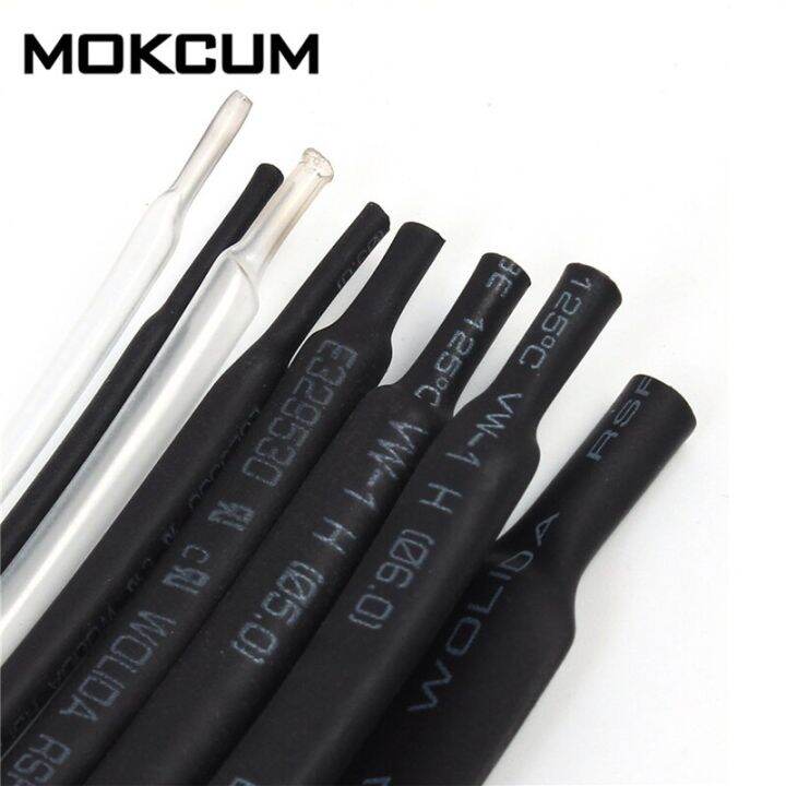 1mm 1 Meter 8 Types/Kinds Heat Shrink Tubes Package Heat Shrinkable Tube Tubing 2-8 Component ...