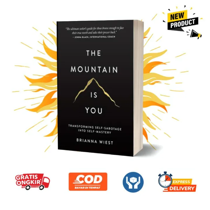 The Mountain Is You Book Paper โดย Brianna Wiest ในภาษาอังกฤษ | Lazada ...