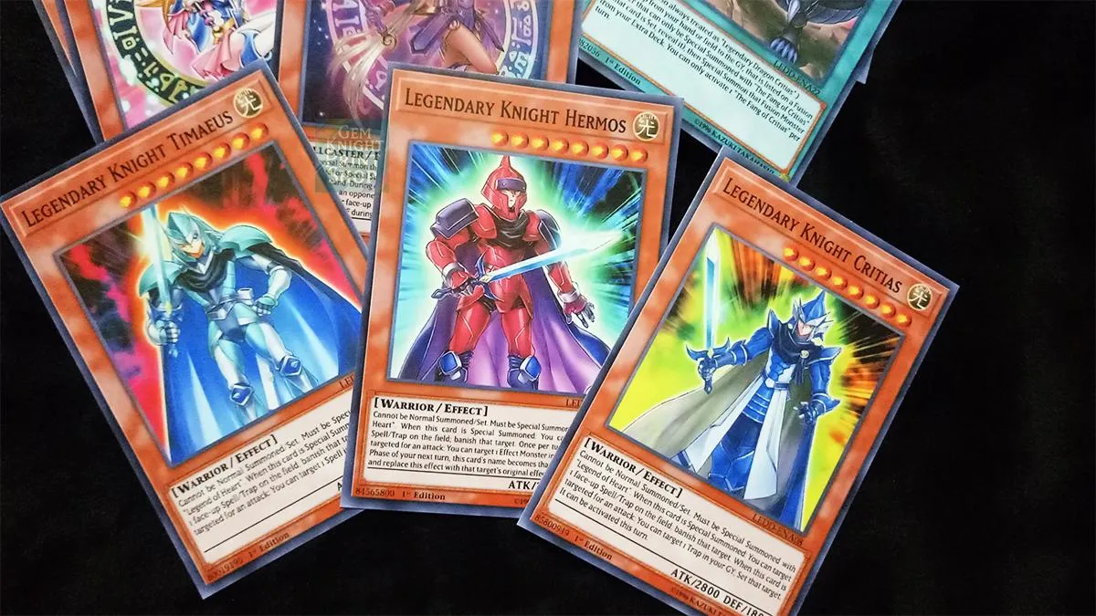 Yugioh Legendary Knights Of Atlantis