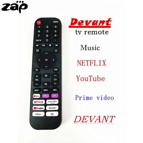New devant remote control Use Original For DEVANT LCD LED TV Player ...