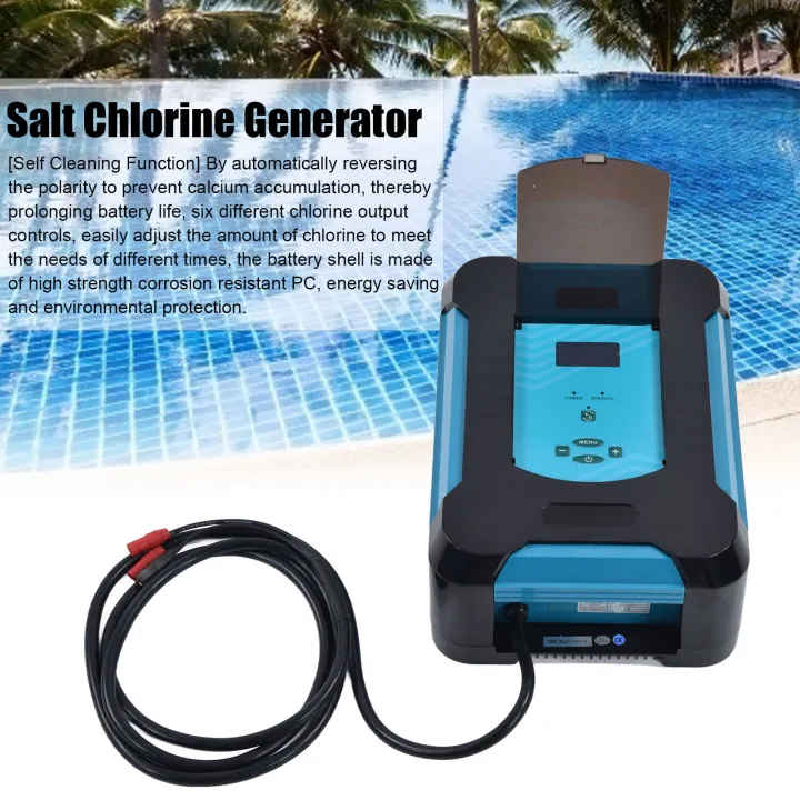250W Electrolytic Salt Chlorine Generator Water Chlorination Machine ...