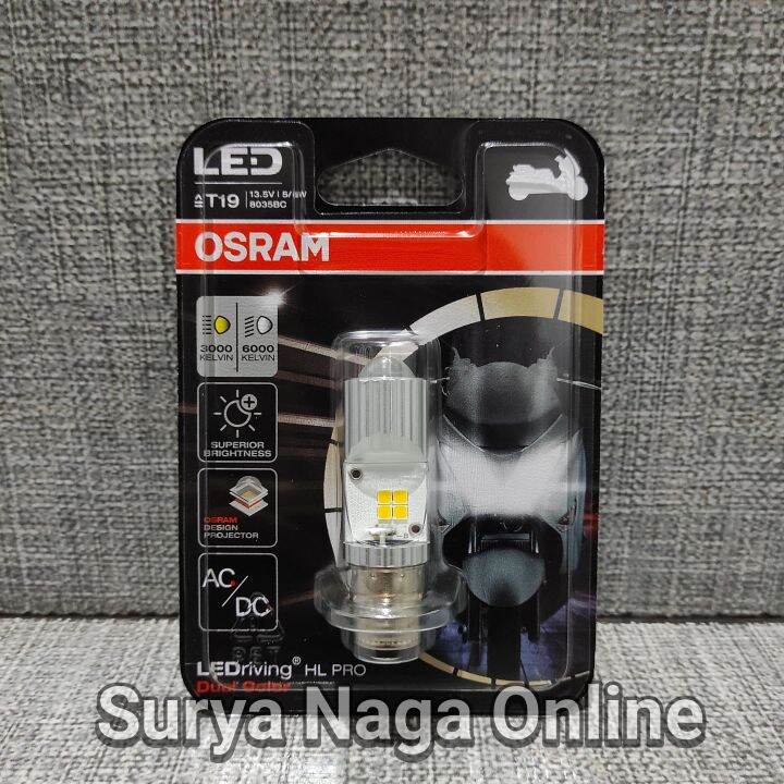 Osram LEDriving T19 Pro Dual Color Lampu Depan LED Motor | Lazada Indonesia