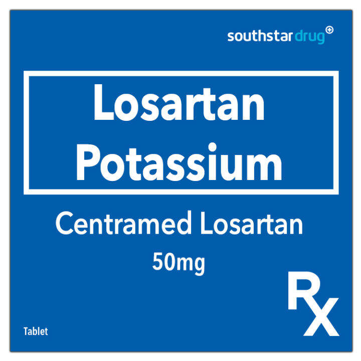 Rx: Centramed Losartan 50mg Tablet | Lazada PH