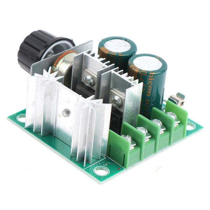 HITN 12V-40V 10A PWM DC Motor Speed Controller Dimmer Voltage Regulator with Knob | Lazada PH