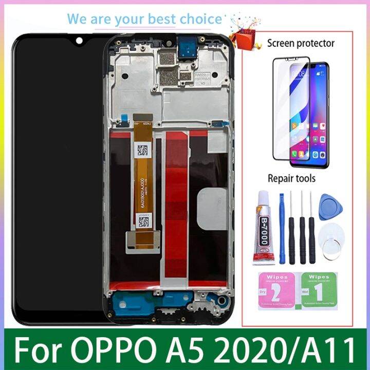 Original For Oppo A5 2020 LCD Display With Frame Screen Touch Panel ...